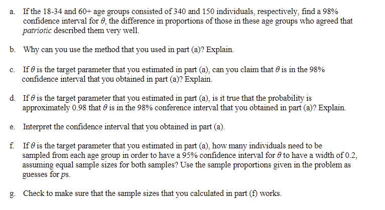 Solved In a CNN/USA Today/Gallup Poll, 1000 Americans were | Chegg.com
