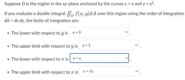 Solved The area of an infinitesimal rectangle in the | Chegg.com
