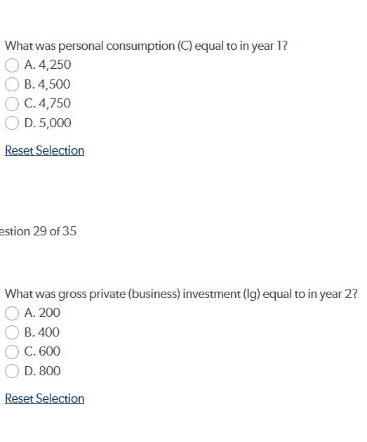 Solved Part 4 of 5 - GDP Expenditures Approach Use the table | Chegg.com