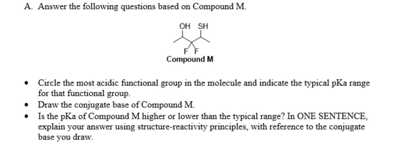Solved A. Answer the following questions based on Compound | Chegg.com