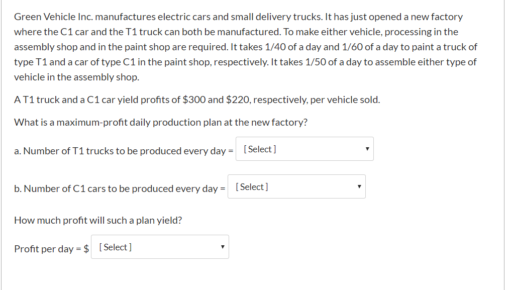 Solved Use linear programming. Options for answers: A. | Chegg.com