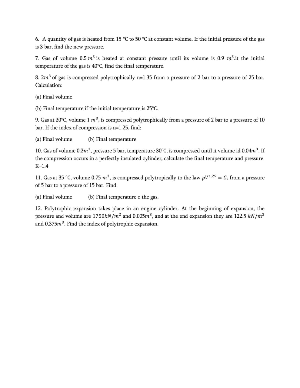 Solved Thermodynamics 1 Assessment Task 6 Directions: Answer | Chegg.com