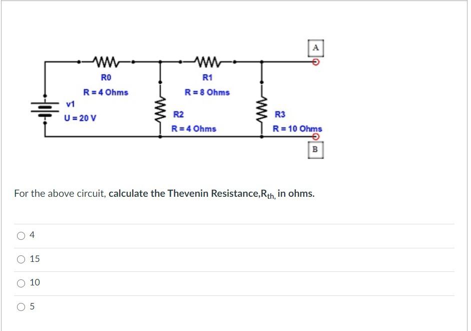 Solved R2 Vs R1 R3 R4 For the same circuit, Vs = 10V, R1 = | Chegg.com