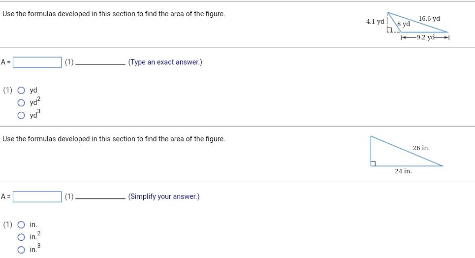 Solved Use the formulas developed in this section to find | Chegg.com