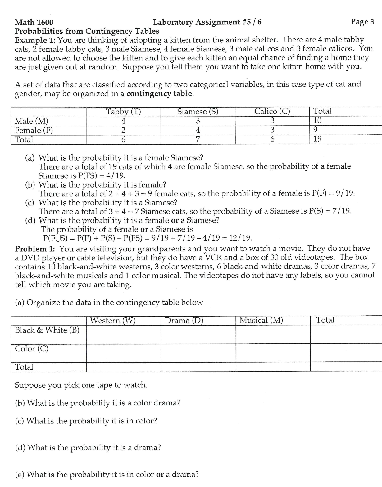 Solved Math 1600 Laboratory Assignment \#5/ 6 Page 3 | Chegg.com