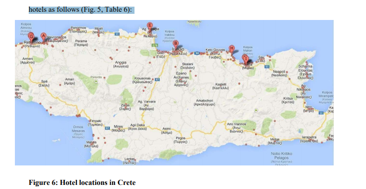 Solved In Crete, a tourist bus enterprise has to plan routes | Chegg.com
