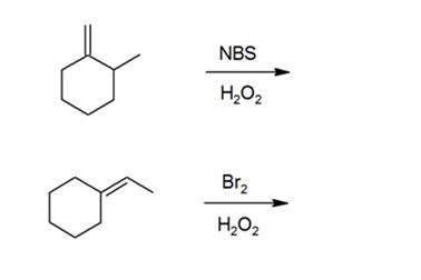 Solved NBS H2O2 Br2 H2O2 | Chegg.com