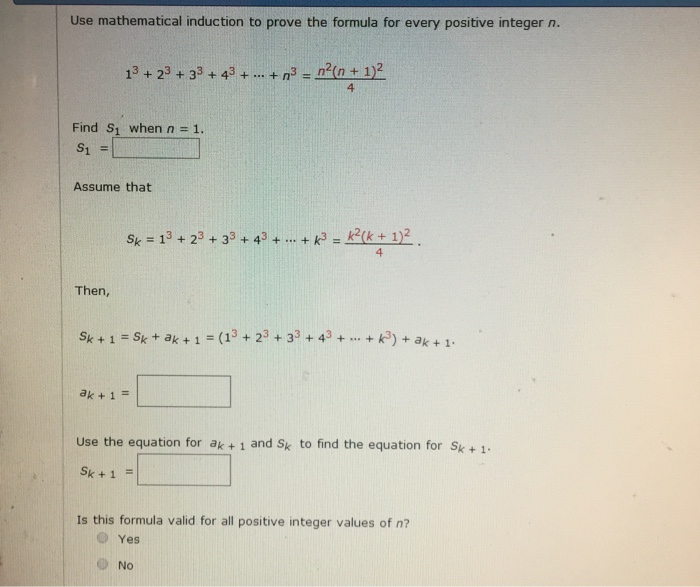Solved Use mathematical induction to prove the formula for | Chegg.com