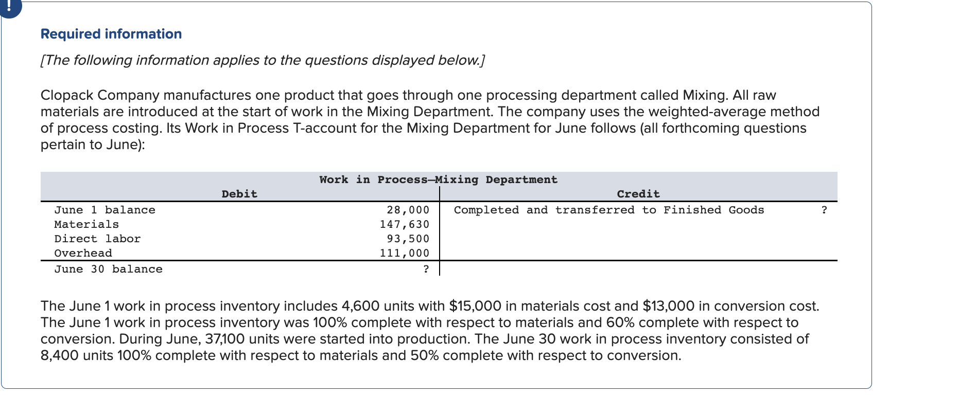 Solved 7. What is the cost of beginning work in process | Chegg.com