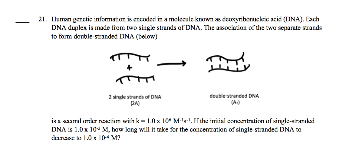Solved 21. Human genetic information is encoded in a | Chegg.com