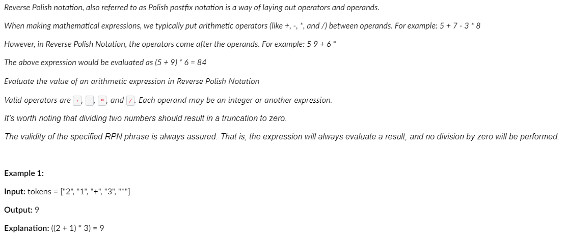 Solved Reverse Polish notation, also referred to as Polish | Chegg.com