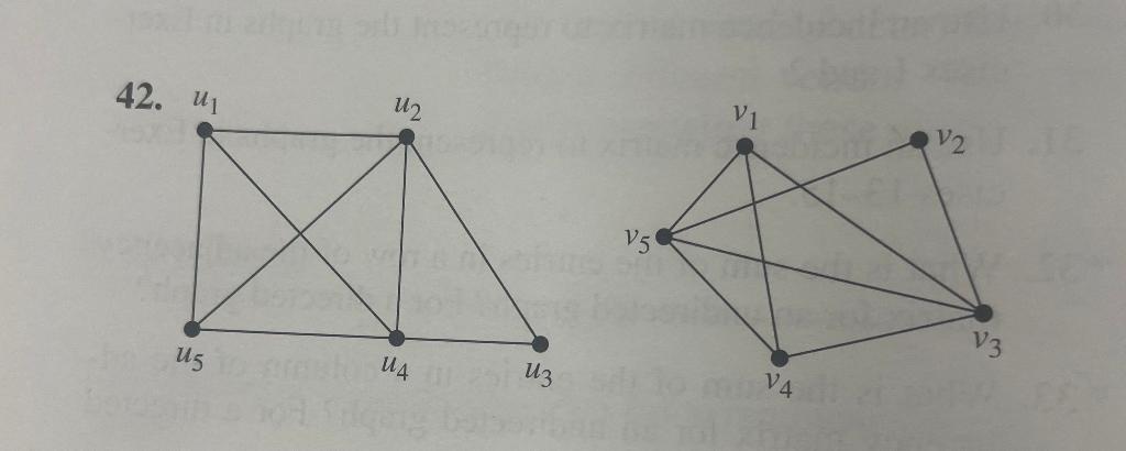 Solved In Exercises 38-48 determine whether the given pair | Chegg.com
