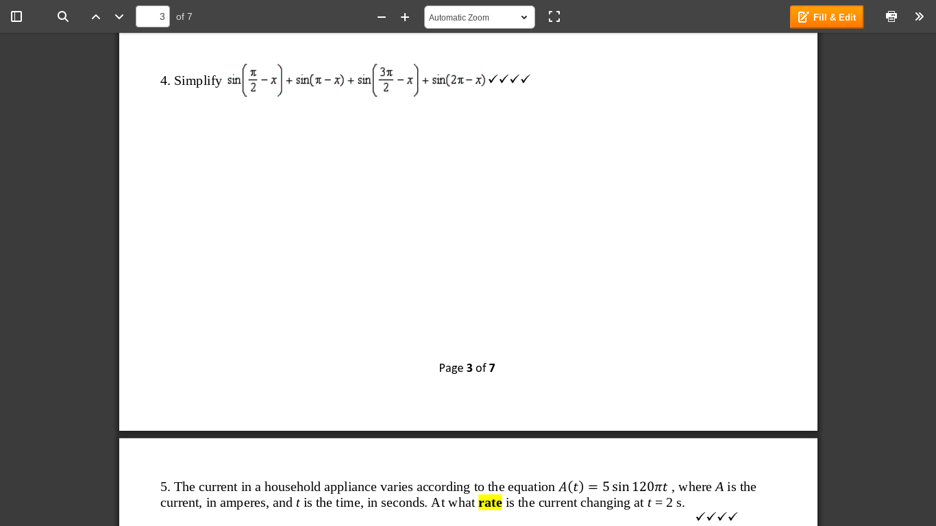 Solved 4. Simplify | Chegg.com