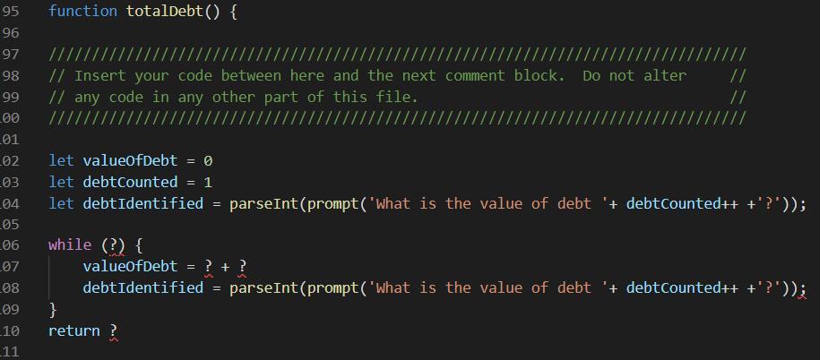 Solved function totalAssets() { IIIIIIIIIII // Insert your | Chegg.com