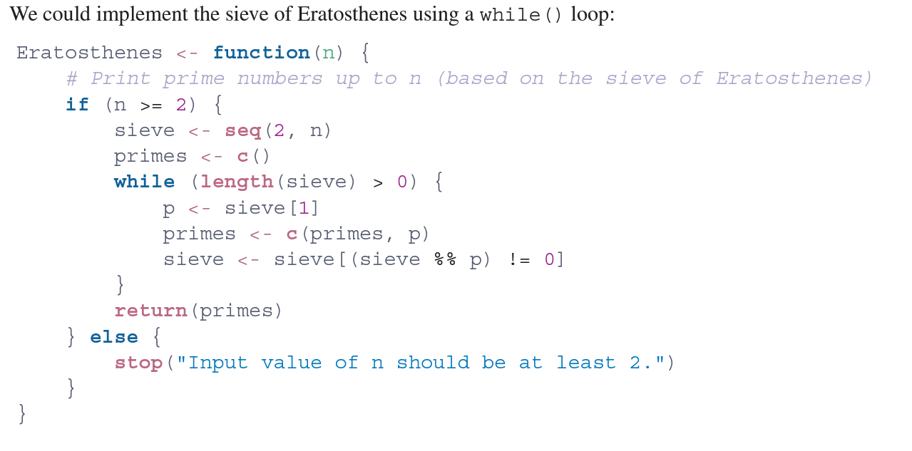 We could implement the sieve of Eratosthenes using a | Chegg.com