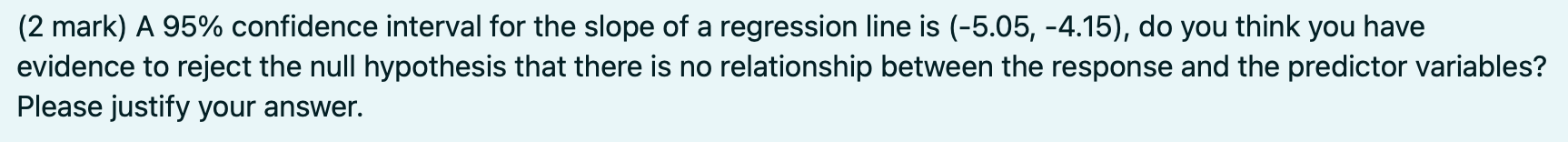 Solved Use the summary output obtained from Excel Regression | Chegg.com