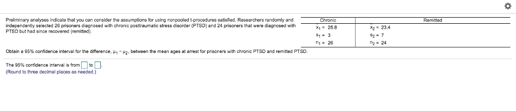 Solved Define the phrase independent samples What is the | Chegg.com
