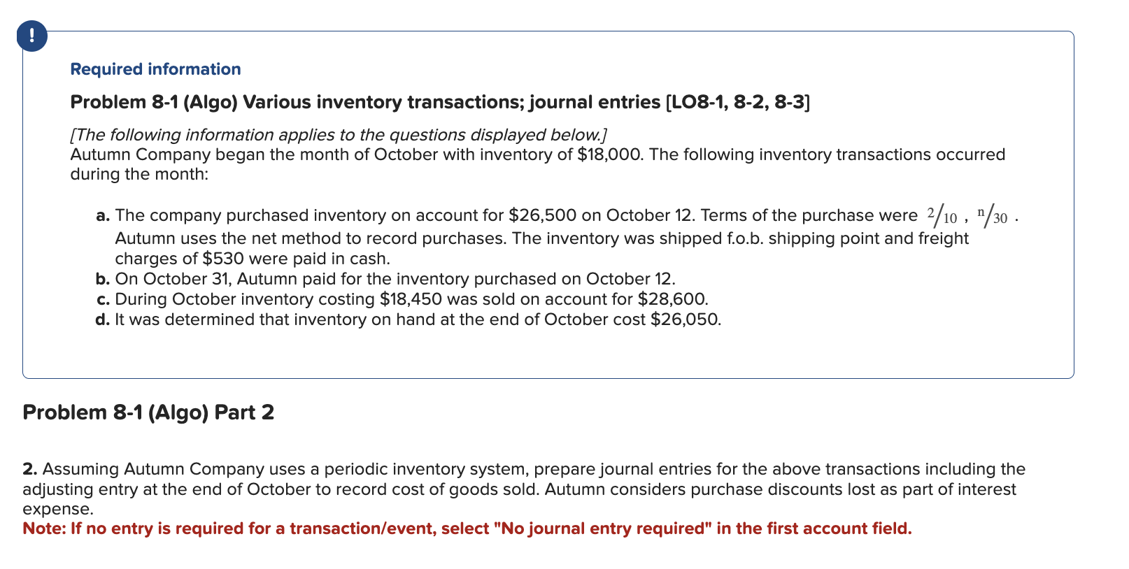 Solved Journal entry worksheet 6 The inventory was shipped | Chegg.com