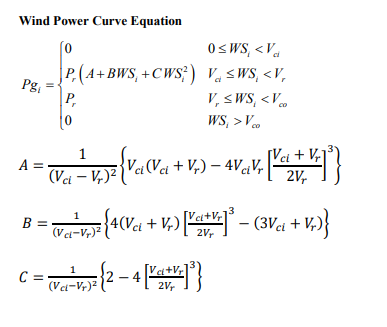 Solved 2. Graph the wind power curve for the wind turbine | Chegg.com