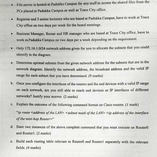 Solved 2. Routers are interconnecting devices that allow | Chegg.com
