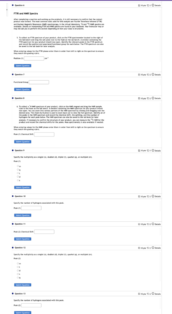 Solved 10-5: Acetal Formation For this assignment, the | Chegg.com