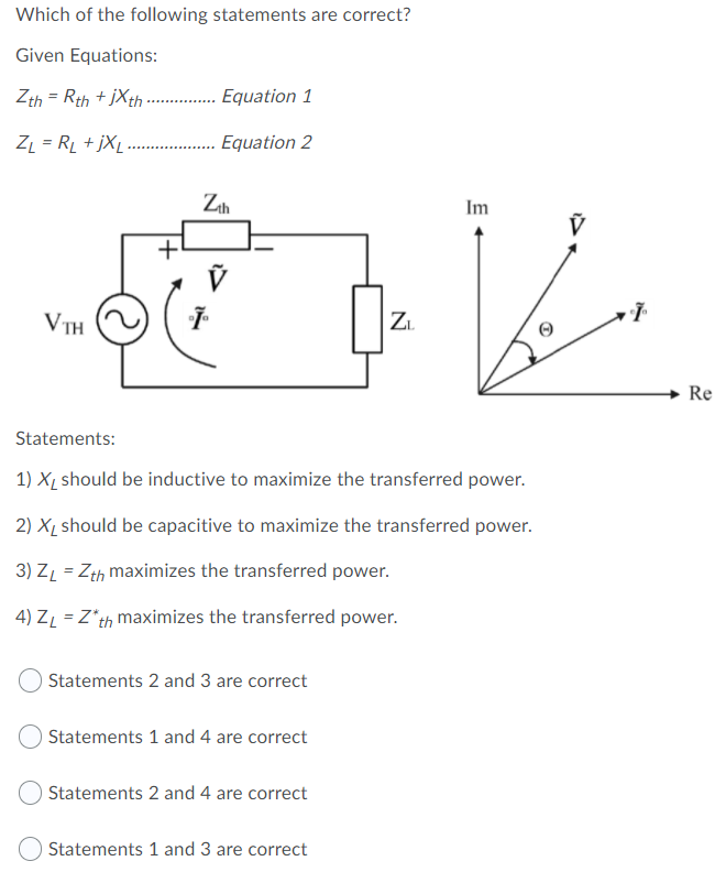 Solved Which of the following statements are correct? Given | Chegg.com