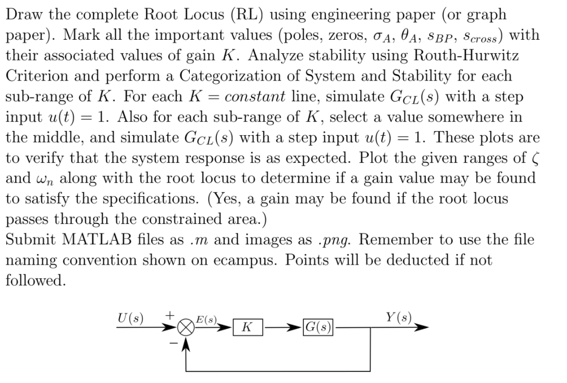 Solved Draw the complete Root Locus (RL) using engineering | Chegg.com