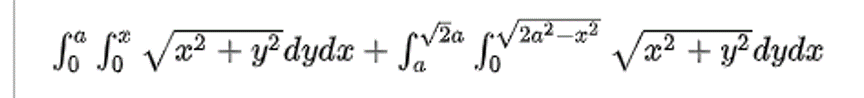Solved Combine the sum of the two iterated integrals into a | Chegg.com
