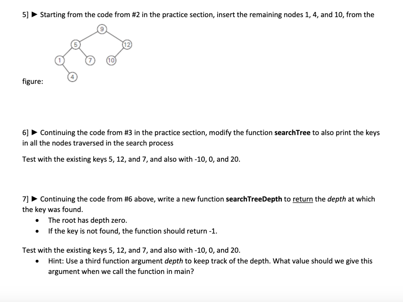 Solved 5] - Starting from the code from #2 in the practice | Chegg.com