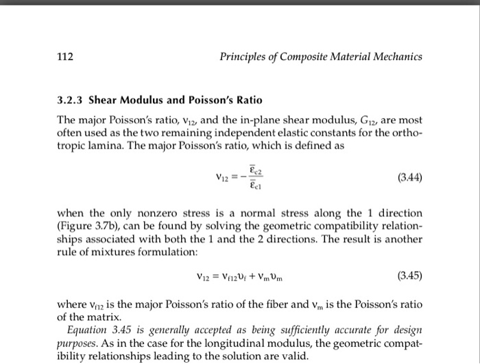 Solved PROBLEM 3.5 Derive Equation 3.45. 112 Principles of | Chegg.com