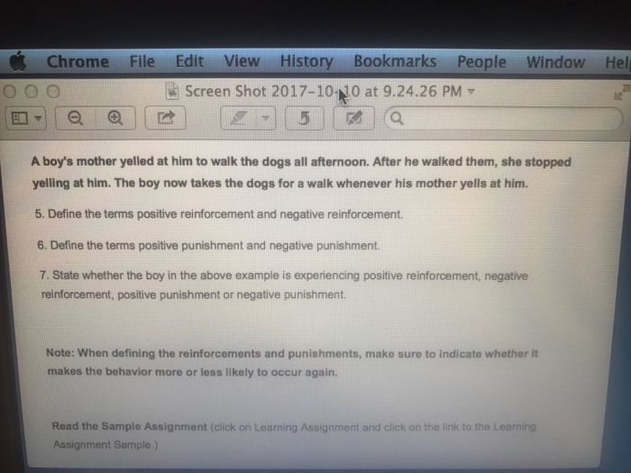 Solved Chrome File Edit View History Bookmarks People Window | Chegg.com