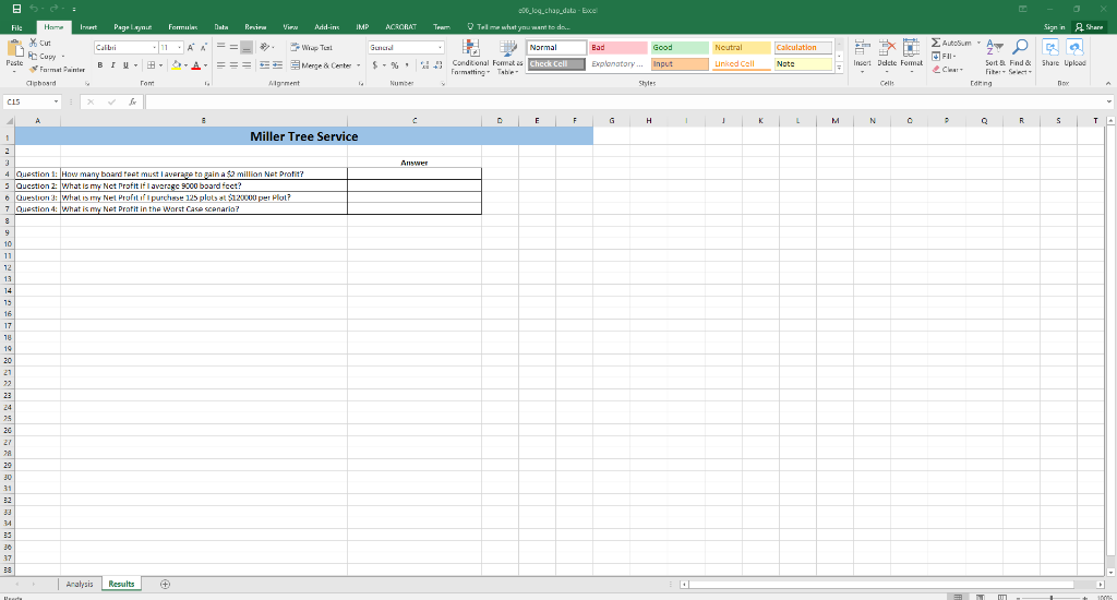 0o kq.chap data Excel Invet Psg. L "ynut Formuiac | Chegg.com