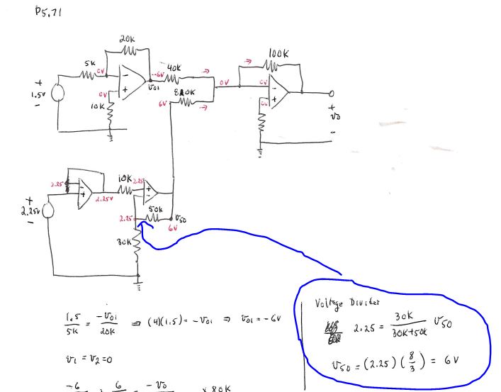 Solved i don't understand how this voltage dividor equation | Chegg.com