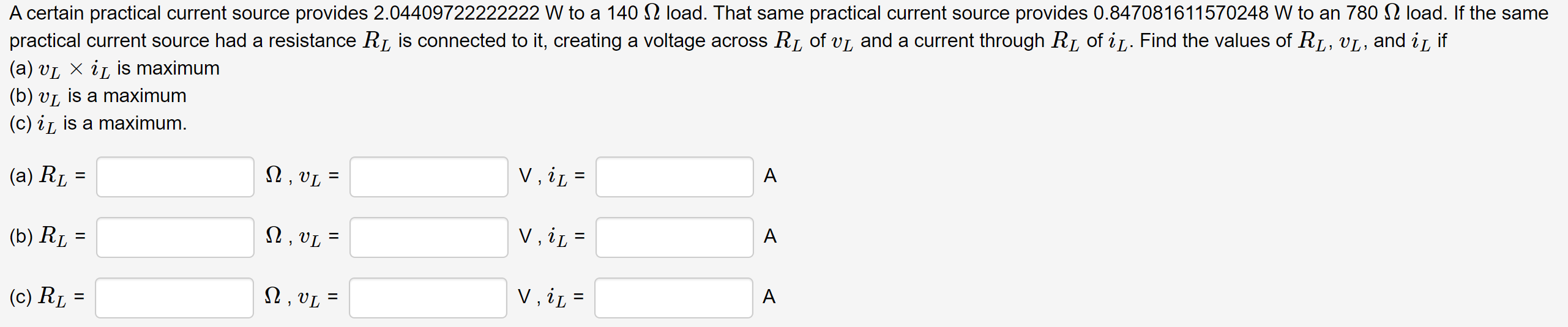 Solved A certain practical current source provides | Chegg.com