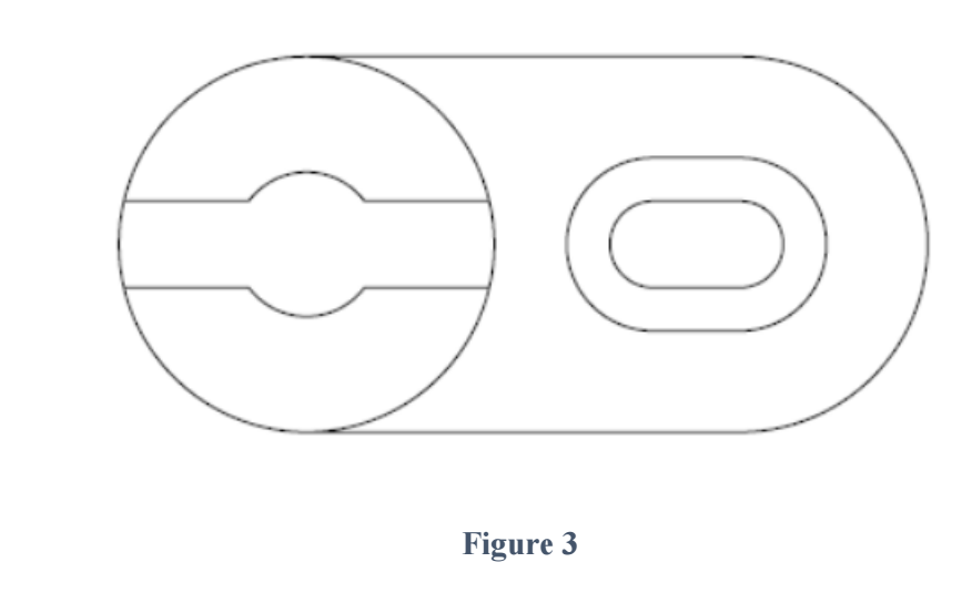 Solved Figure 2 is an isometric drawing of a machine block | Chegg.com