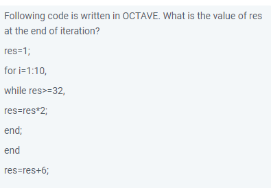 Solved Following code is written in OCTAVE. What is the | Chegg.com