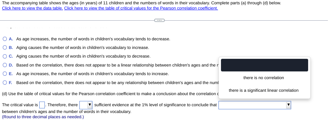 Solved (a) Display the data in Data Table A. (b) Calculate | Chegg.com