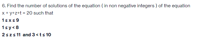 6. Find the number of solutions of the equation ( in | Chegg.com