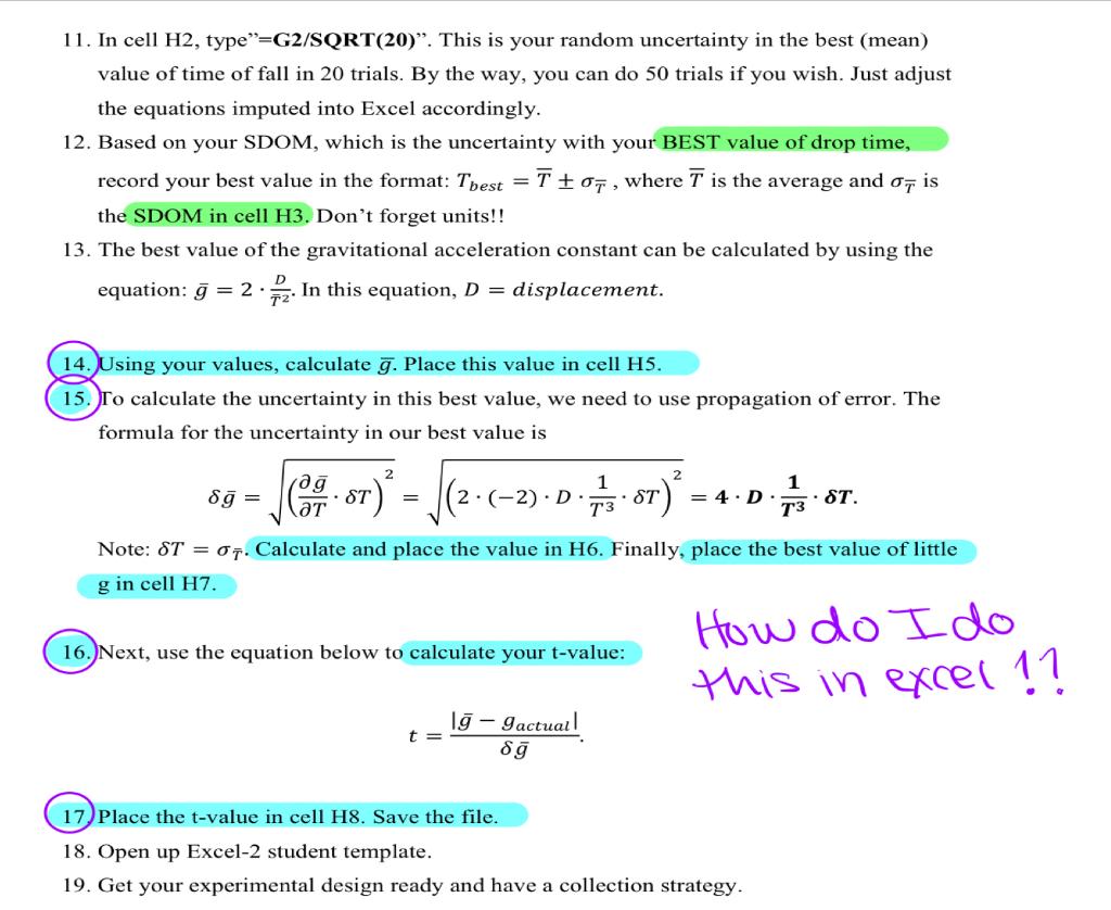 Solved А B C D E F G H 1 Reaction Time 2 0.13 Displacement | Chegg.com