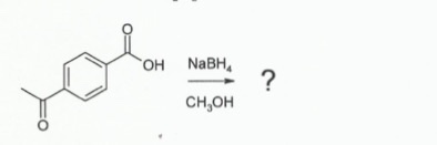 Solved OH NaBH CH3OH | Chegg.com