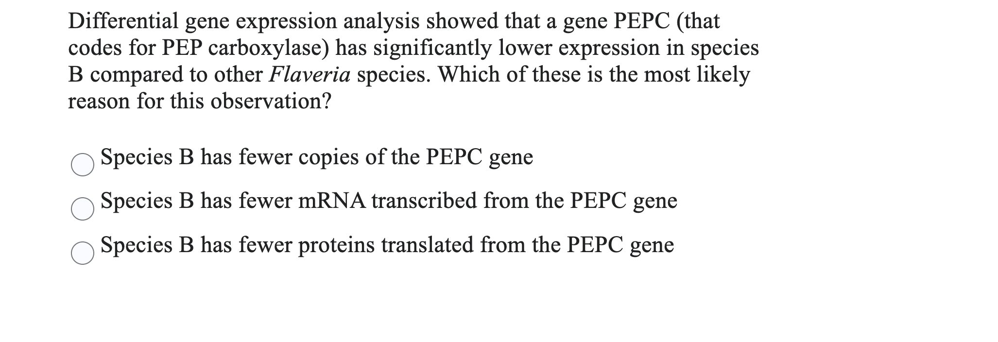 Solved Differential gene expression analysis showed that a | Chegg.com