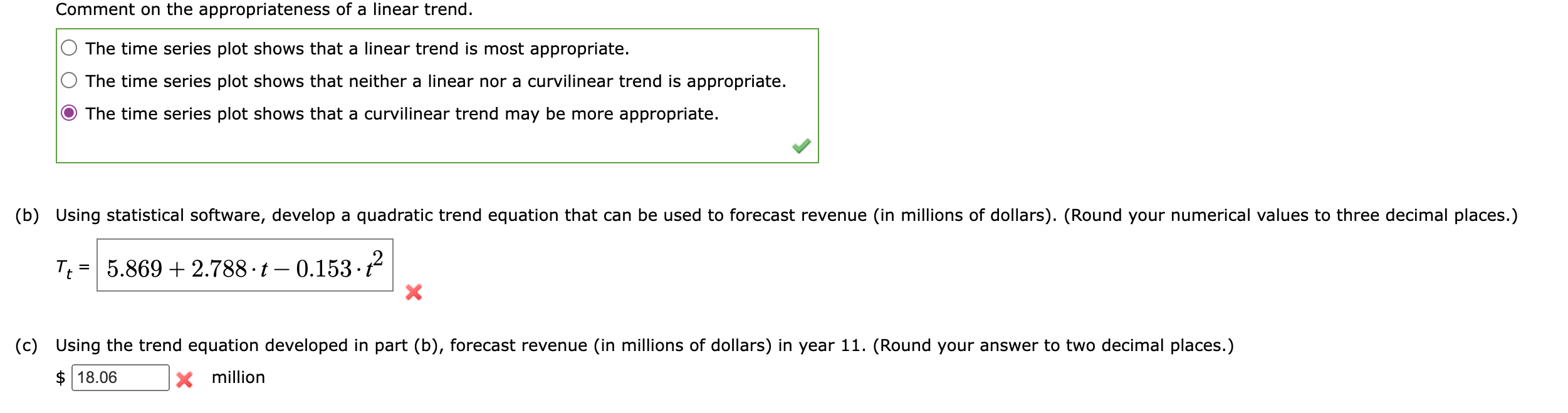 Solved A statistical program is recommended. 10 years is | Chegg.com