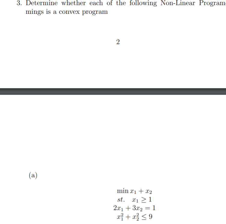 Solved 3. Determine whether each of the following Non-Linear | Chegg.com