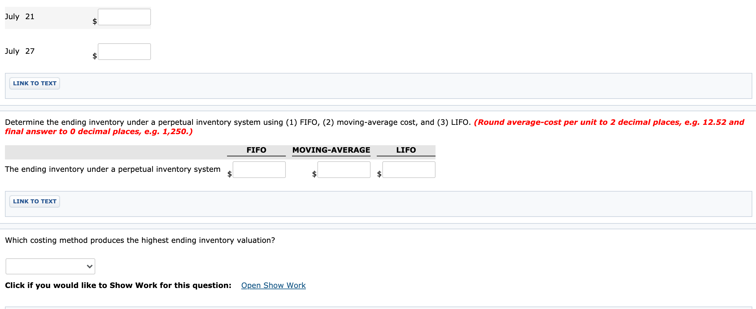 Solved Problem 6-09A a1-a2, b Blossom Co. began operations | Chegg.com
