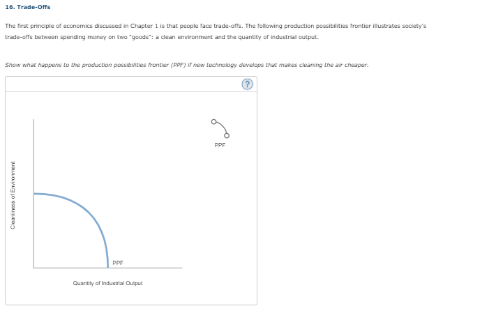 Solved 16. Trade-Offs The first principle of economics | Chegg.com