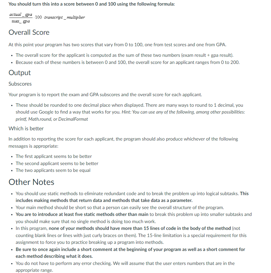 Solved Instructions Your program will prompt the user for | Chegg.com