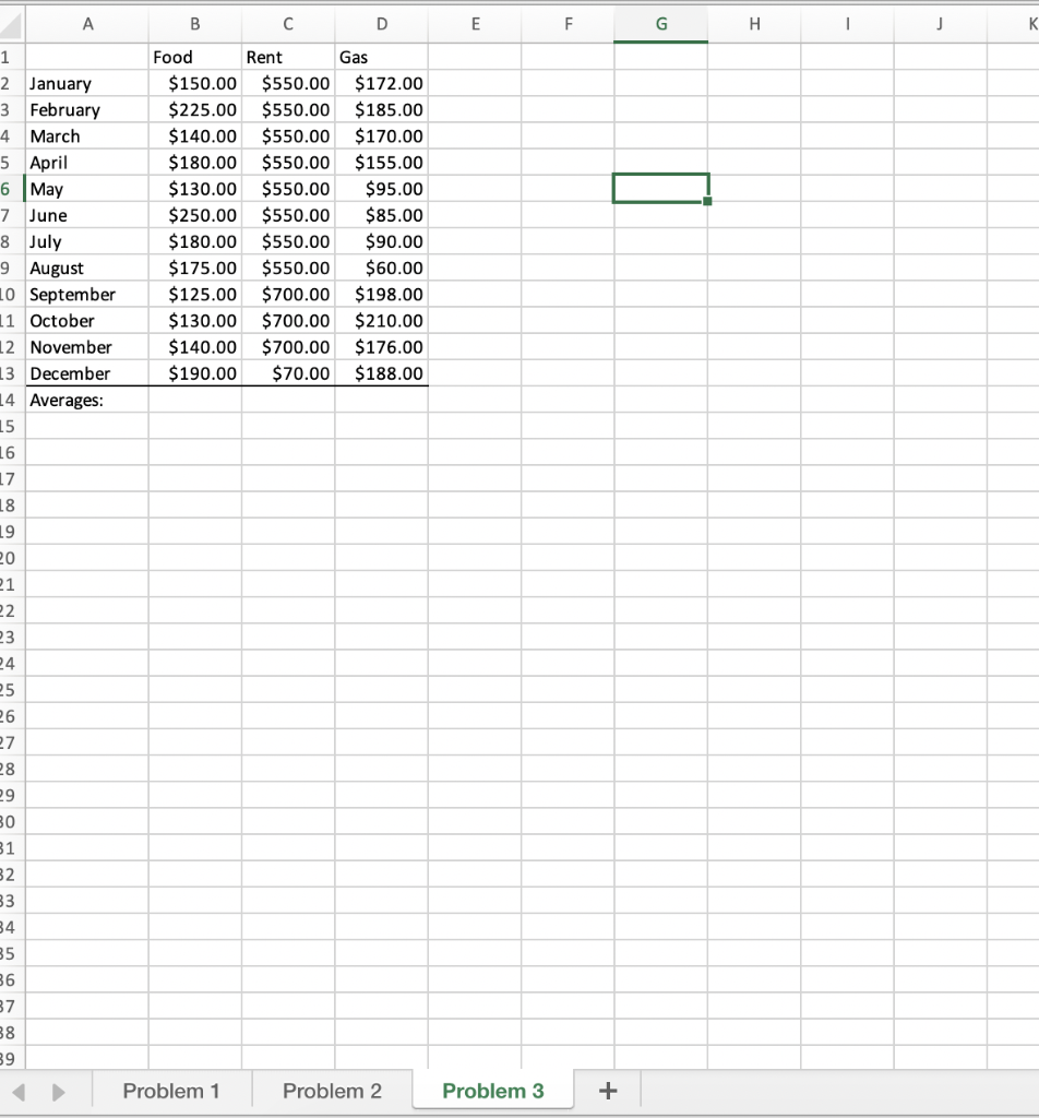 Solved Answer all questions in the single Excel workbook | Chegg.com