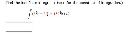 Solved Find the indefinite integral. (Use c for the constant | Chegg.com