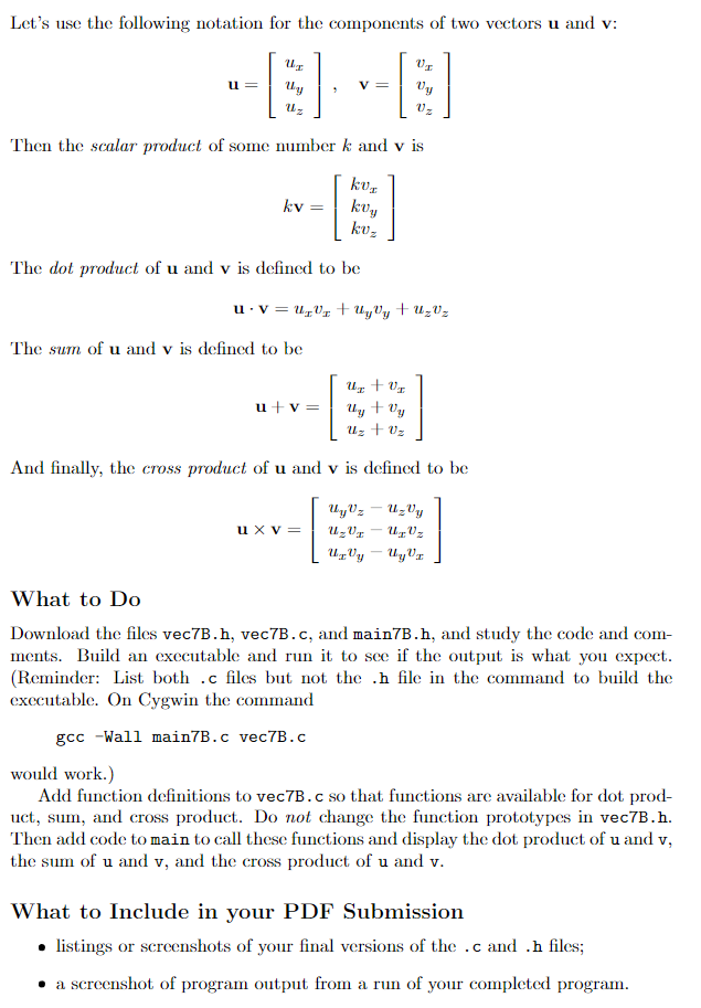 Solved Exercise B: Vectors in 3-dimensional space Read This | Chegg.com