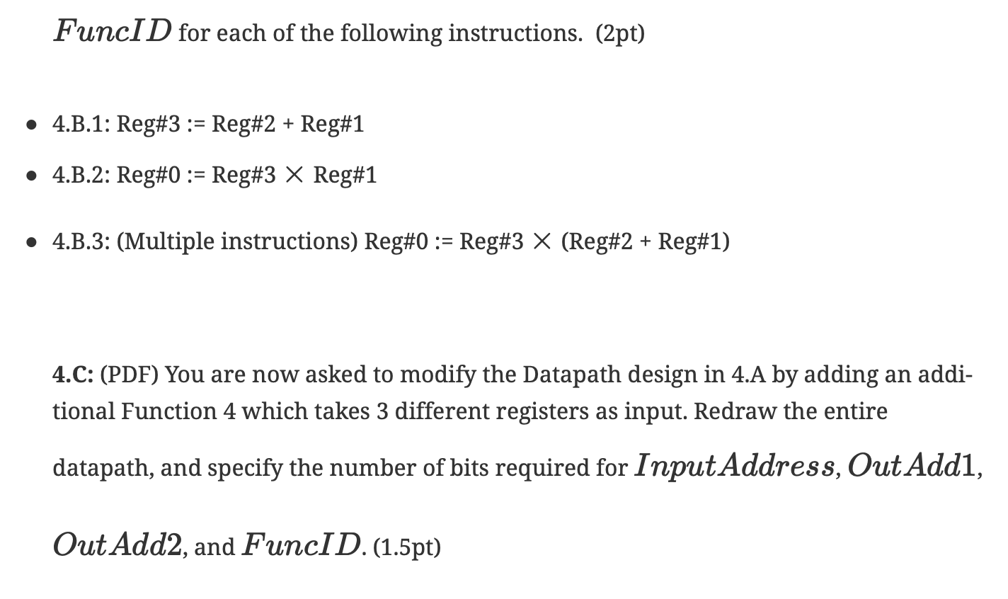 Solved 4.A: Given the following circuit diagram for a | Chegg.com